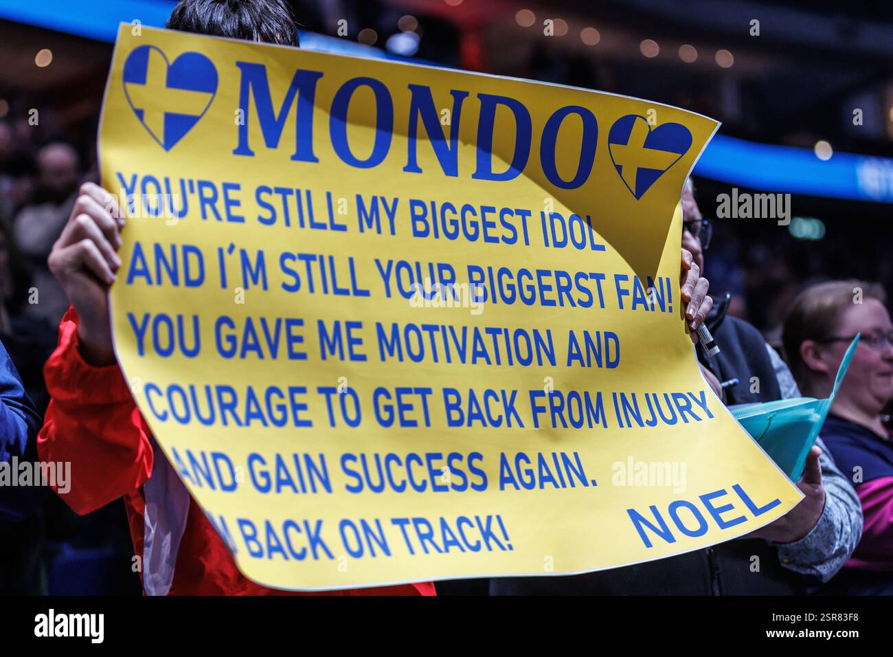 Armand duplantis fan hi-res stock photography and images - Alamy