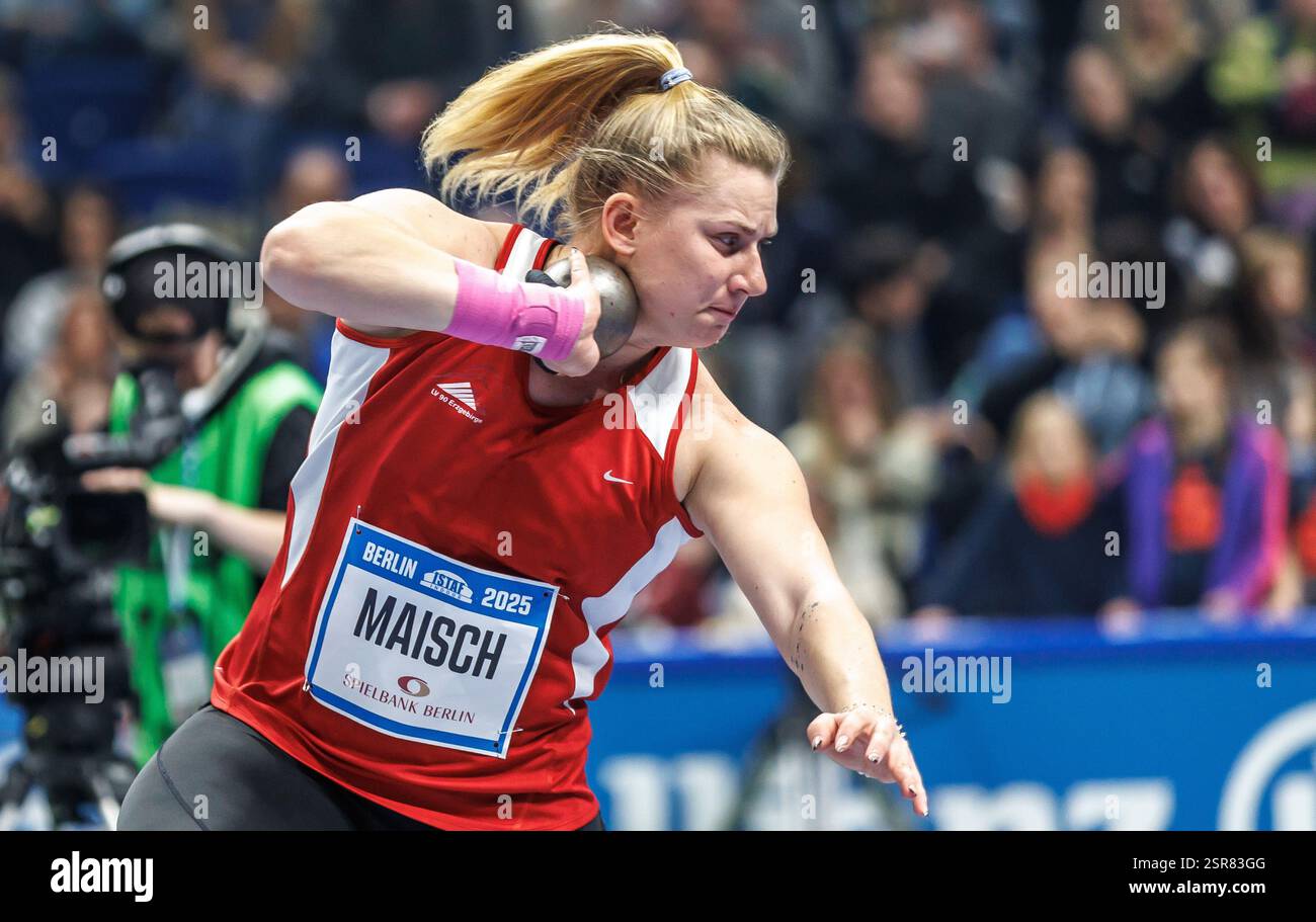 Berlin, Germany. 14th Feb, 2025. Athletics/indoor: Meeting, decision ...