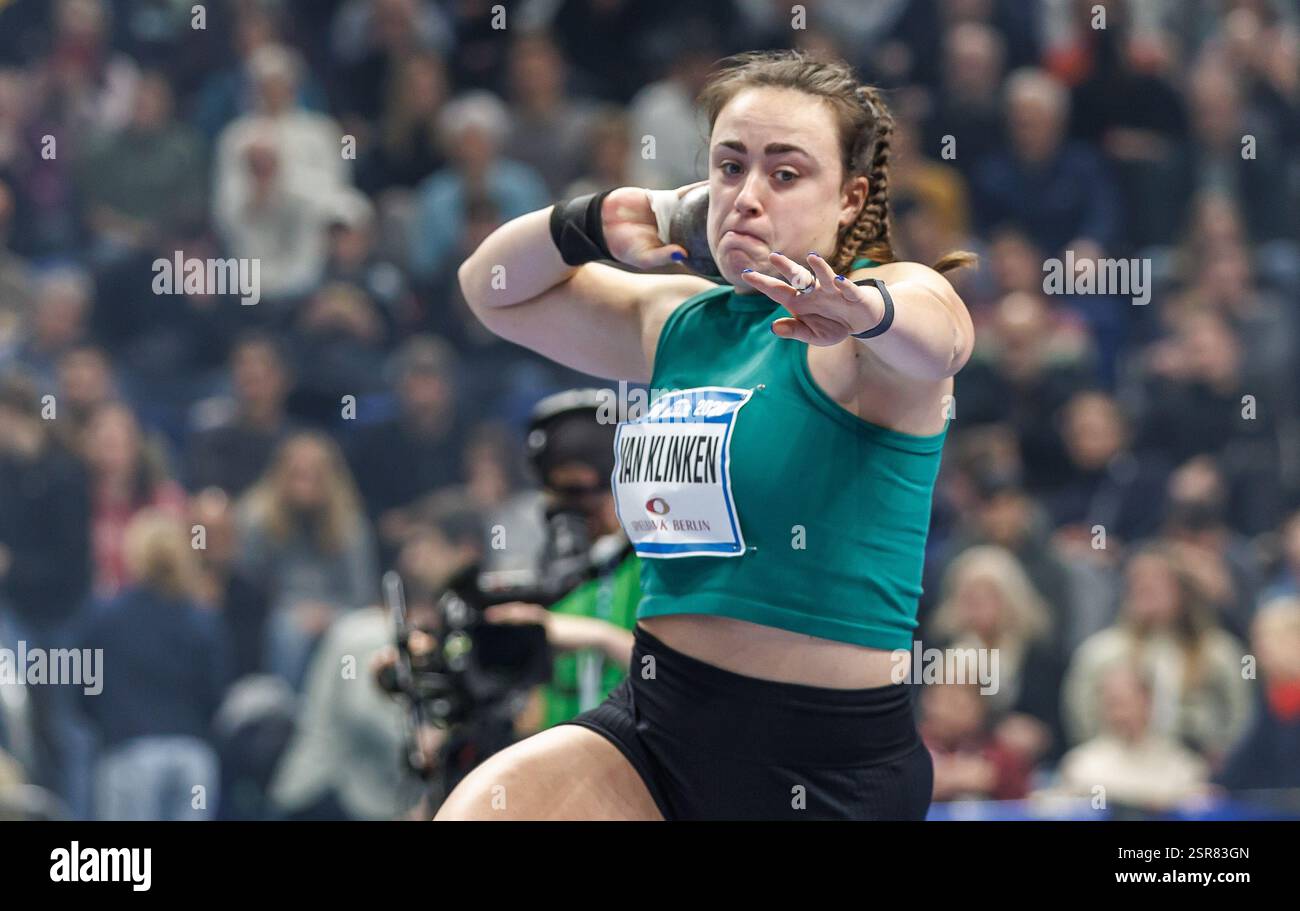Berlin, Germany. 14th Feb, 2025. Athletics/indoor: Meeting, decision ...
