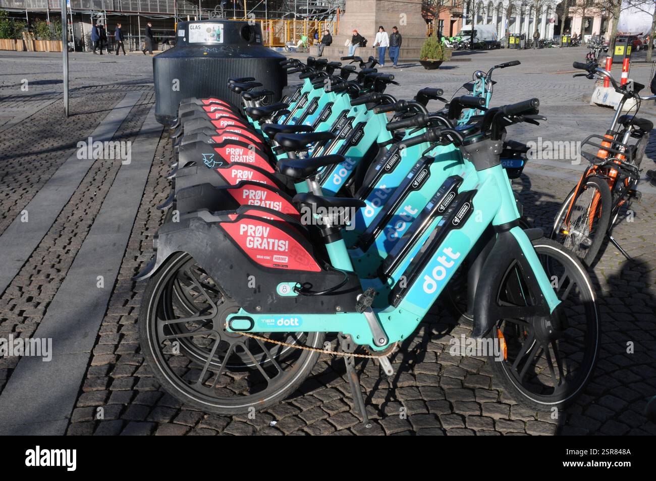 Copenhagen/ DenmarK/14..february 2025/ dott e-bikes in danish capital ...