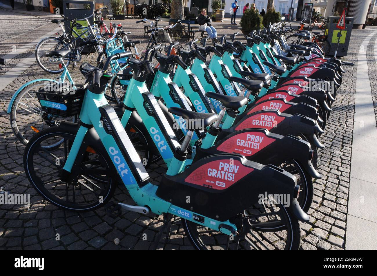 Copenhagen/ DenmarK/14..february 2025/ dott e-bikes in danish capital ...