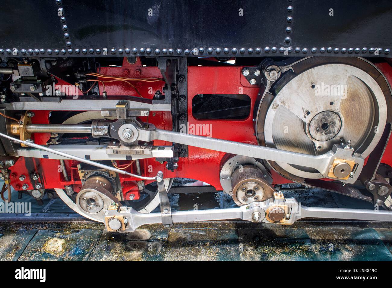 Historical steam locomotive, Achensee lake railroad, Tirol, Austria ...
