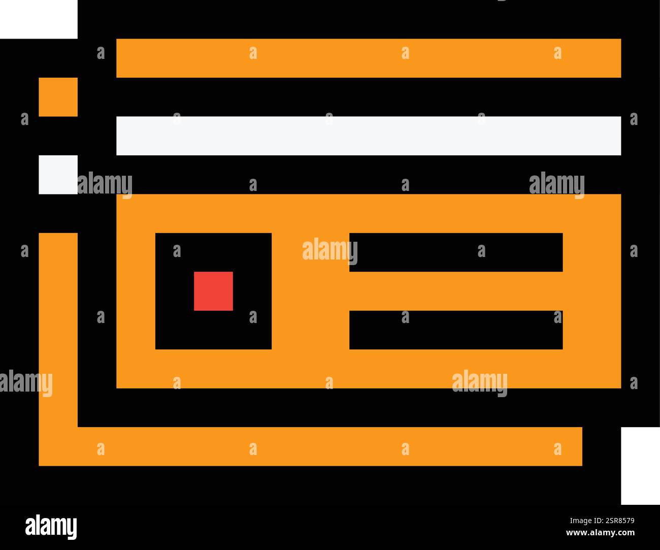 Atm Cards Vector Icon Design Illustration Stock Vector Image & Art - Alamy