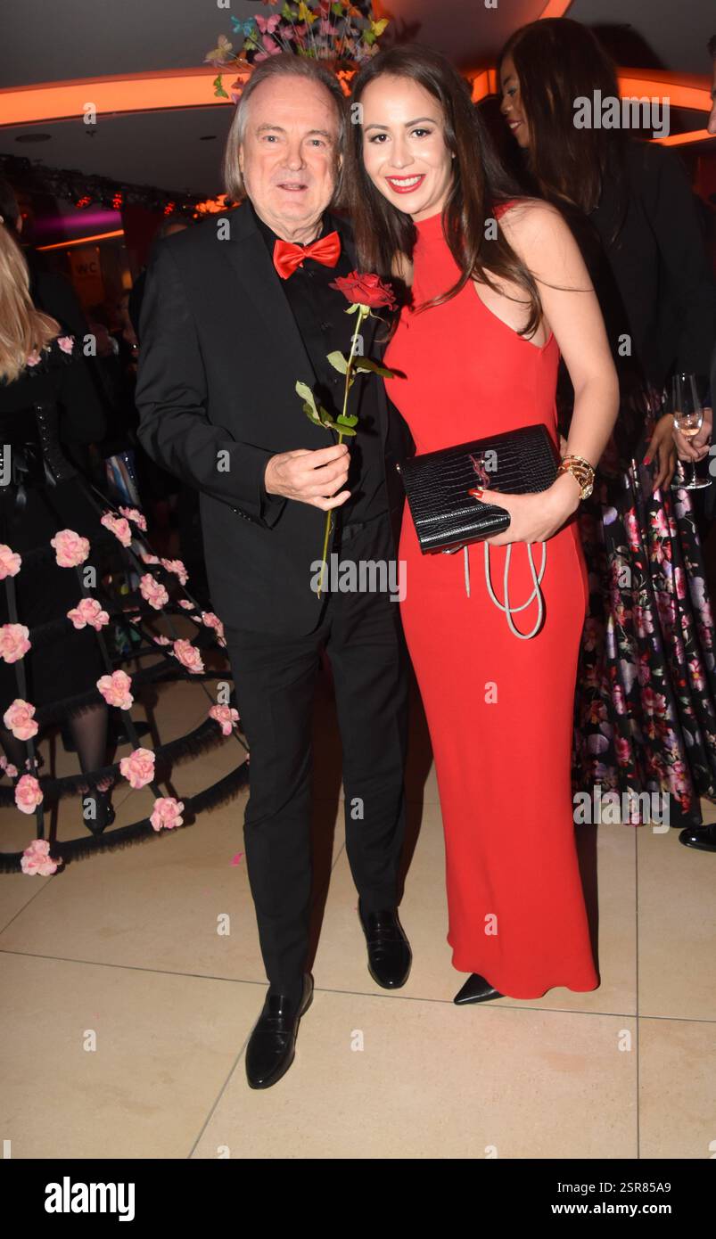 Thomas Kaefer Vicky Koidl Muenchen 14.02.2025 Deutsches Theater Roses and Love Ball-Benefiz-Gala ...