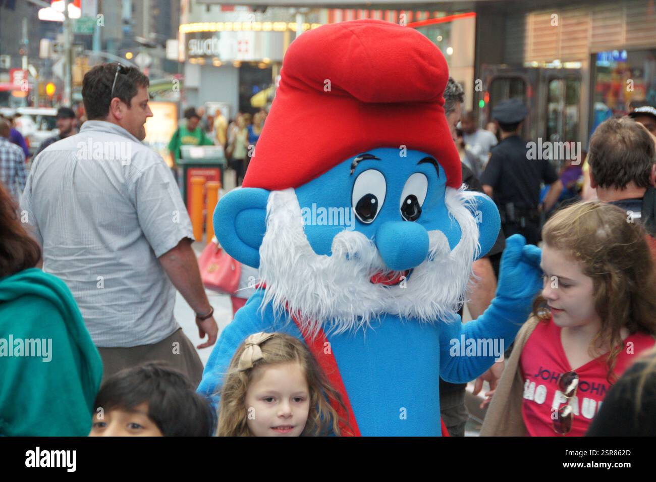 Manhattan whispers in cartoon. A splash of blue, white, and red with a ...