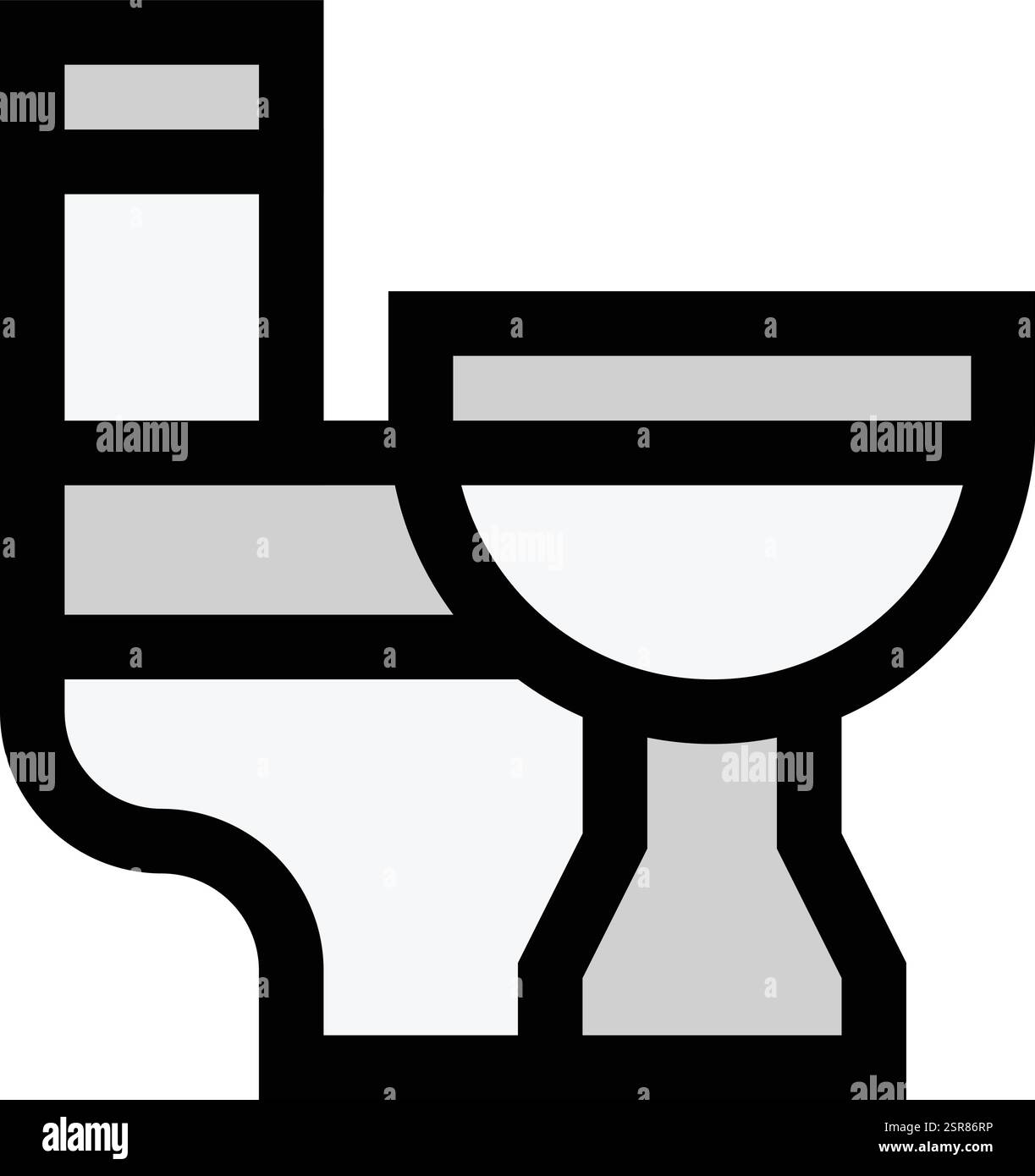 Toilet Vector Icon Design Illustration Stock Vector Image & Art - Alamy