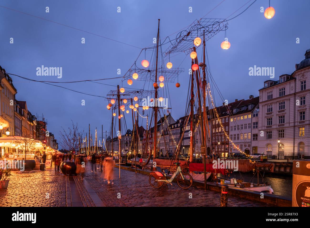 Copenhagen, Denmark. 07th, February 2025. Copenhagen Light Festival is ...