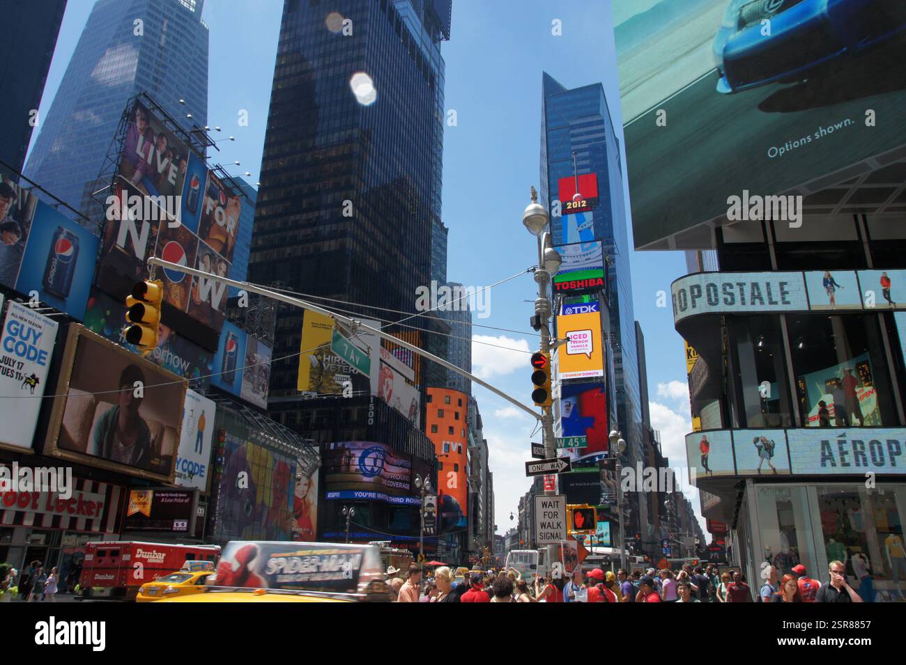 A cacophony of signs assault your senses on this bustling New York ...