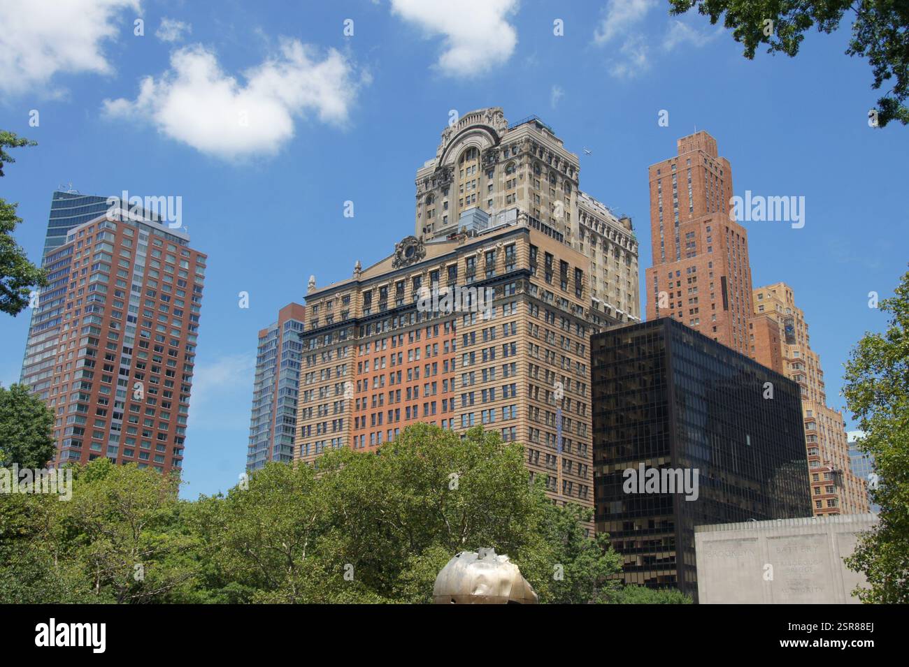 In New York City's Manhattan borough, the Whitehall Building, a ...