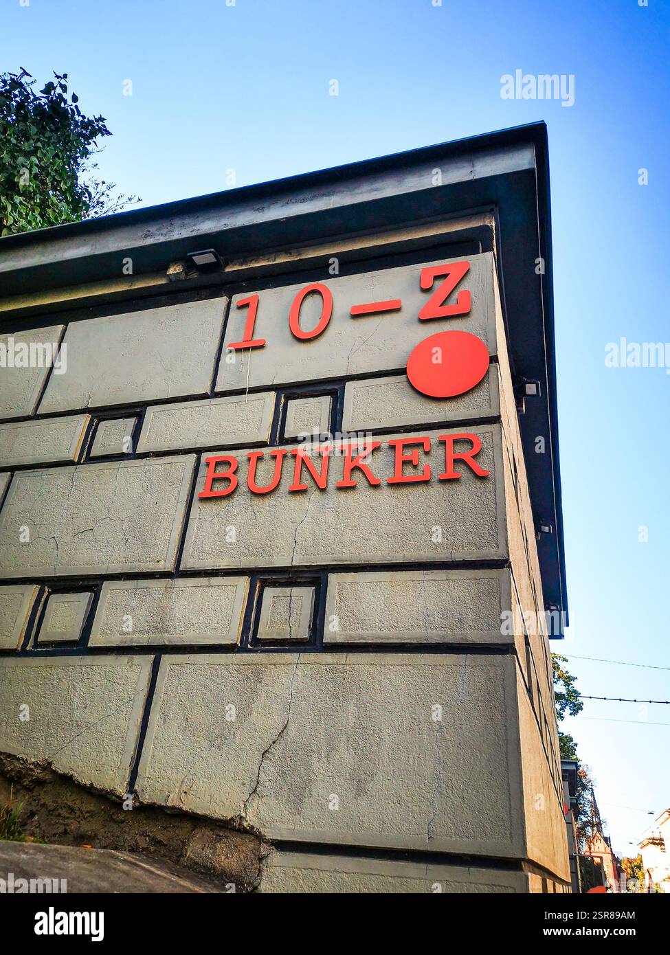 The 10-Z Bunker, an air-raid shelter built during World War II against ...