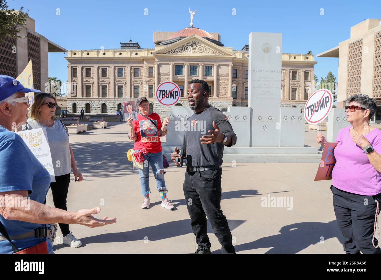 Hundreds of people gathered for the National 50501 Movement protest and ...