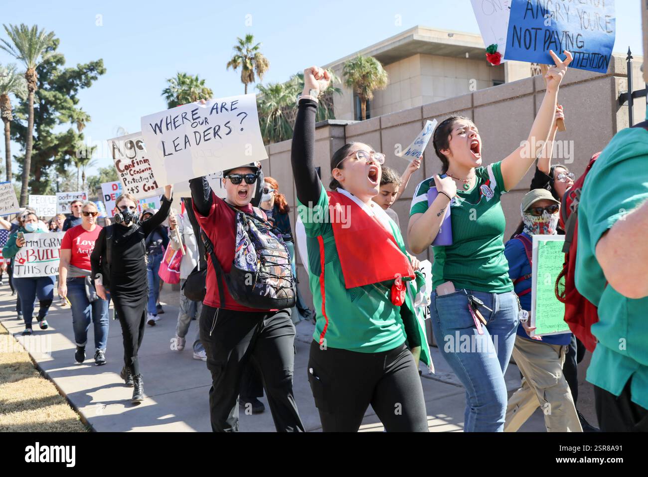 Hundreds of people gathered for the National 50501 Movement protest and ...