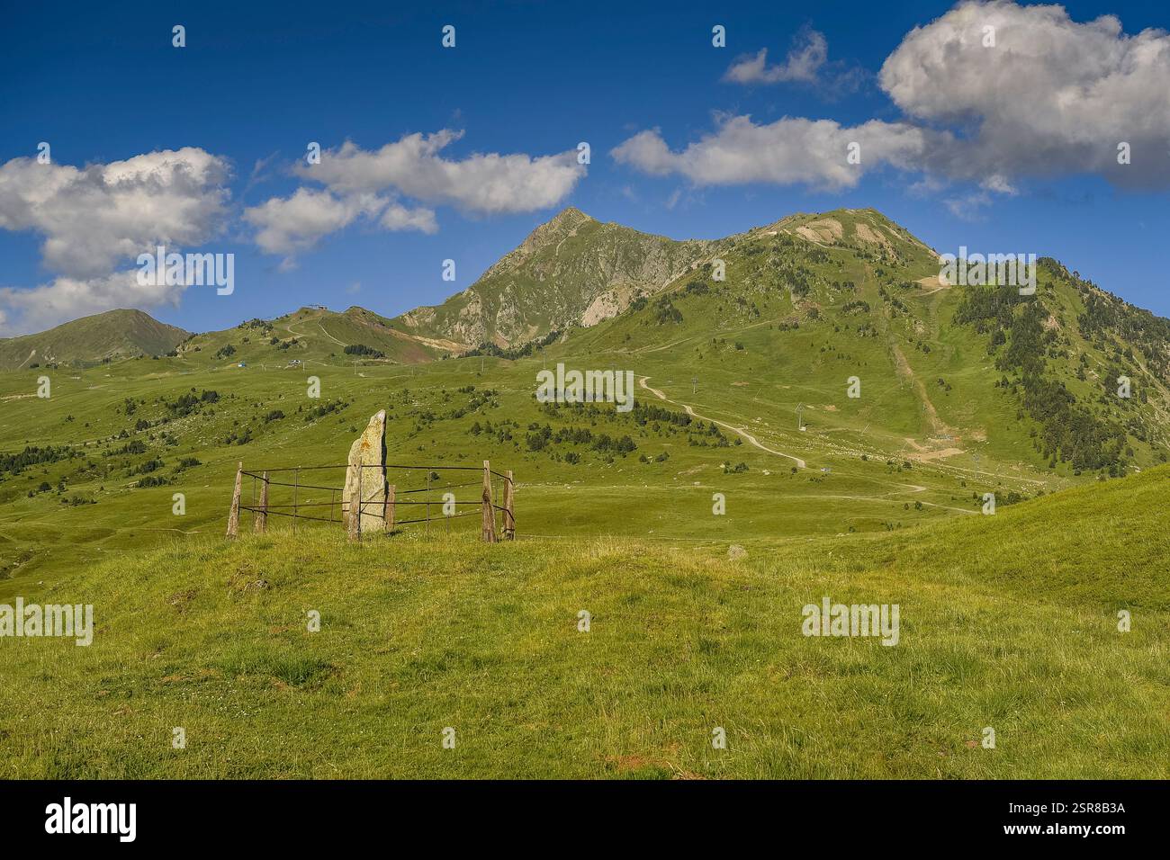 Pèira deth Uelh de Garona, next to the source of the Garonne River, in ...