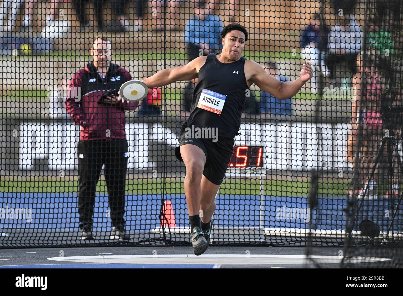 Adelaide, Australia. 15th Feb, 2025. Ethan Ayodele competing in the Men ...