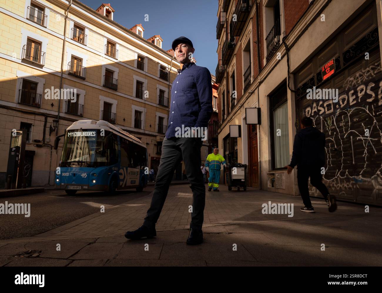 Madrid, 10/03/2024. Interview with comic book creator and cartoonist ...