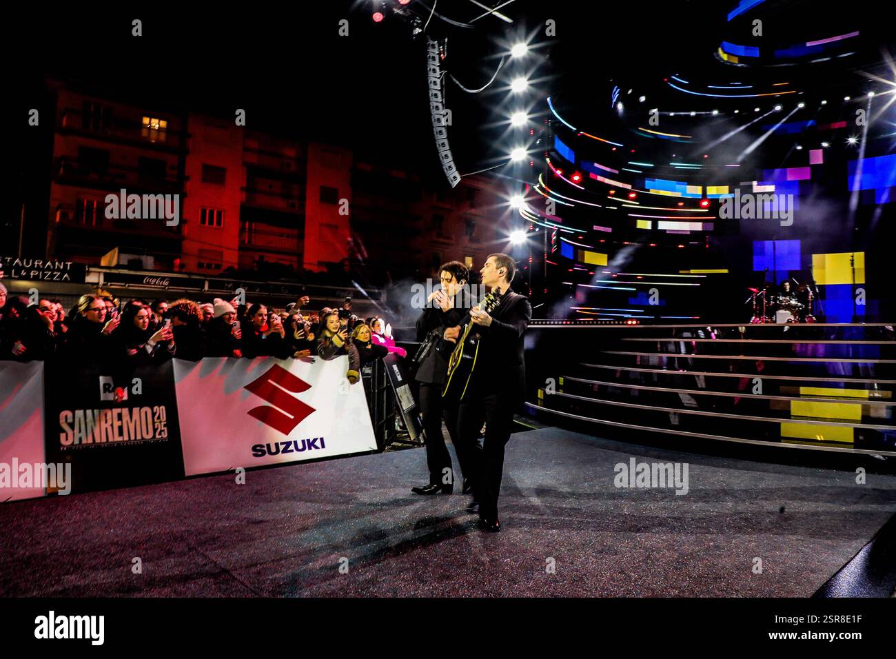 Italian singer Music Concert - Benji e Fede - Sanremo 2025 - Suzuki ...