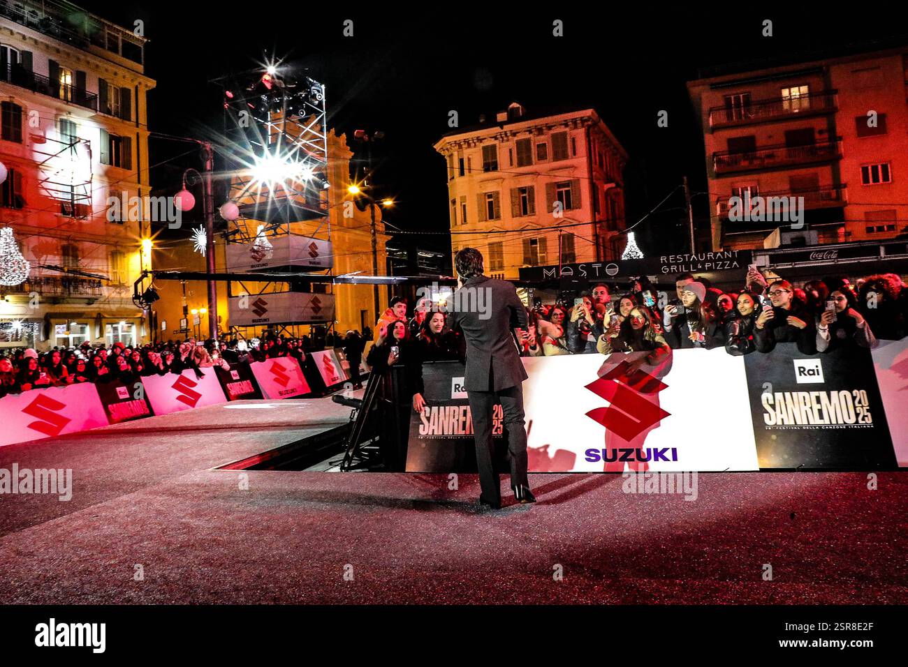 Italian singer Music Concert - Benji e Fede - Sanremo 2025 - Suzuki ...