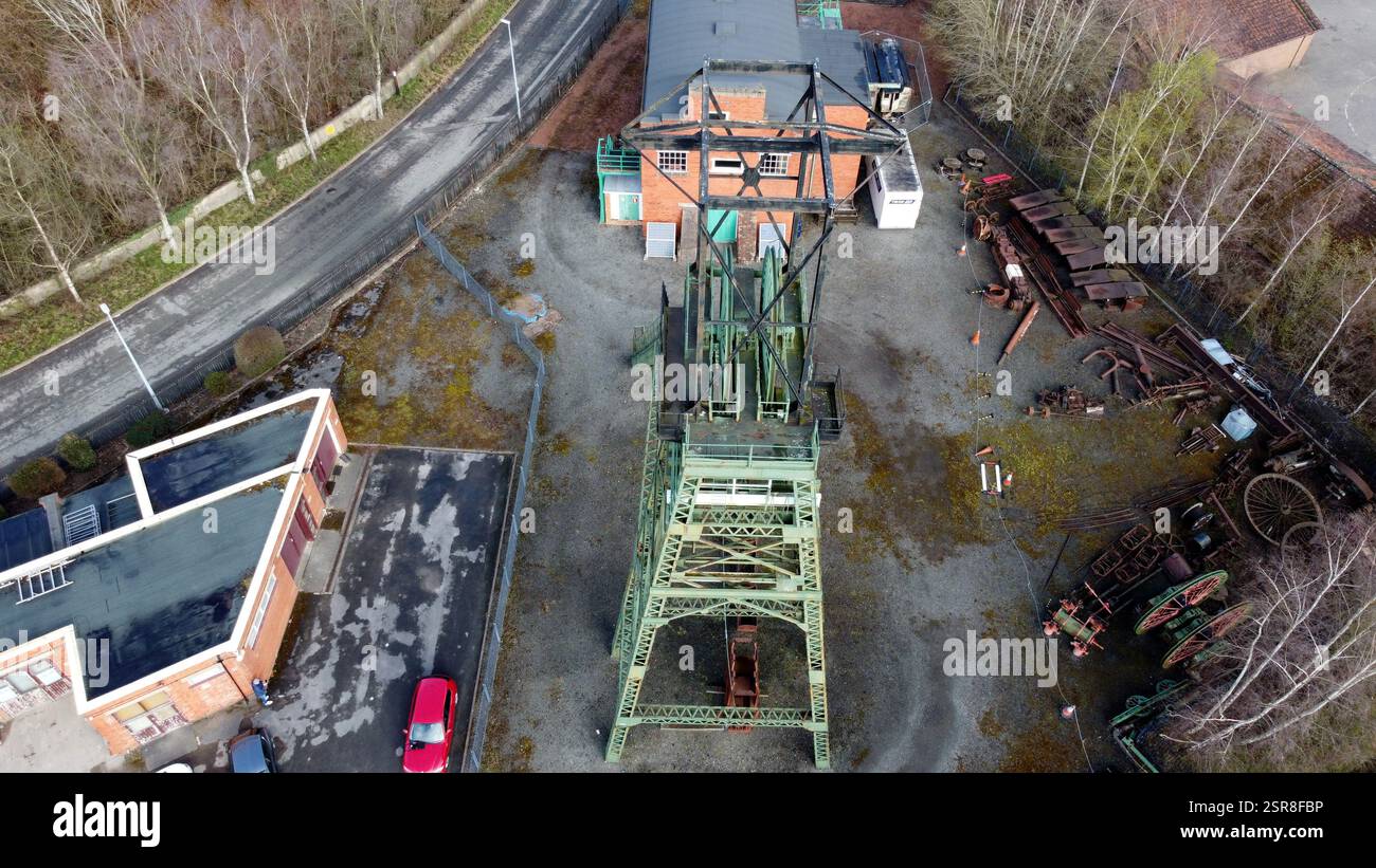Bersham colliery wheel hi-res stock photography and images - Alamy