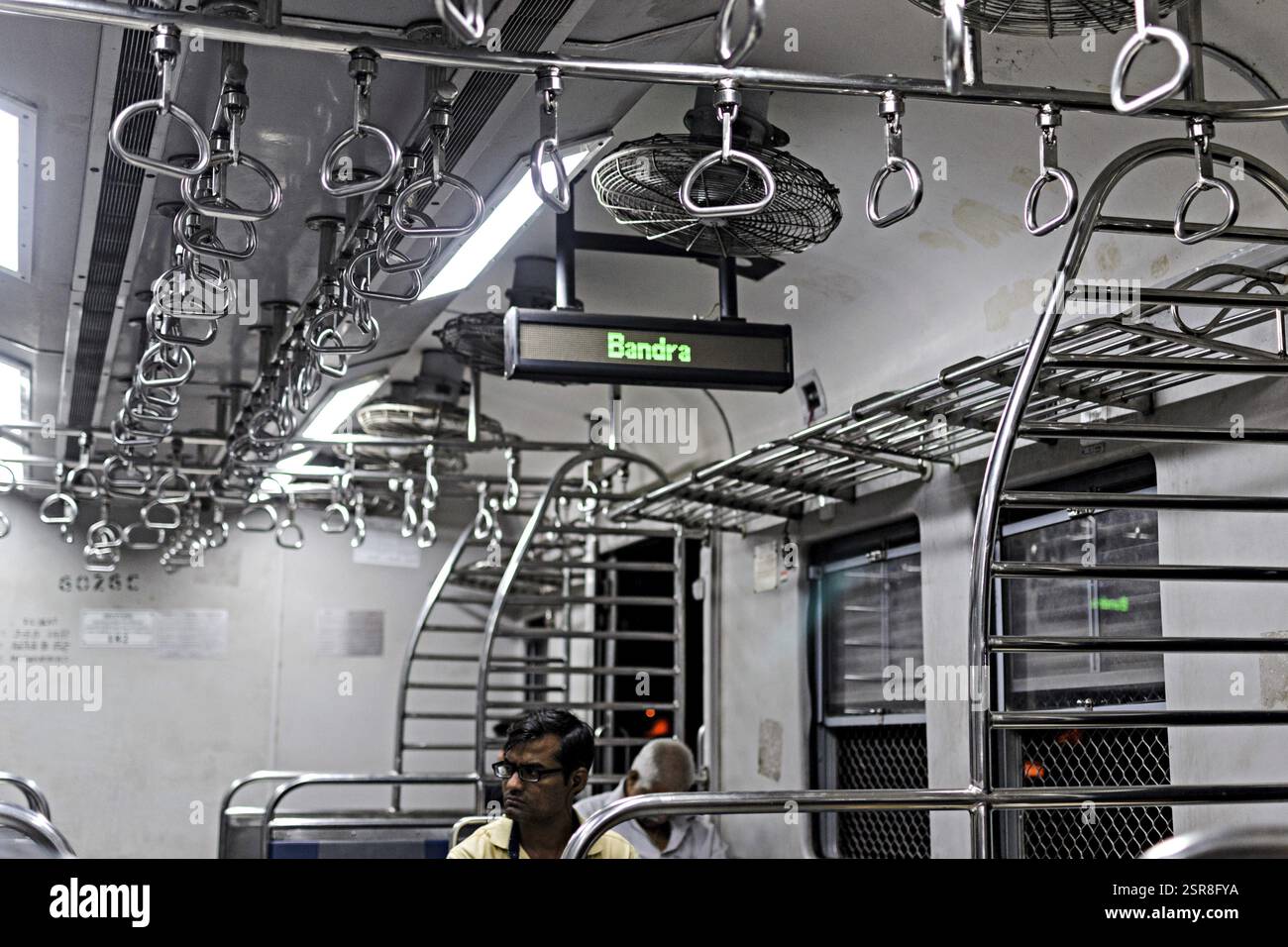 Indicator in train, Bandra Railway Station, Mumbai, Maharashtra, India ...