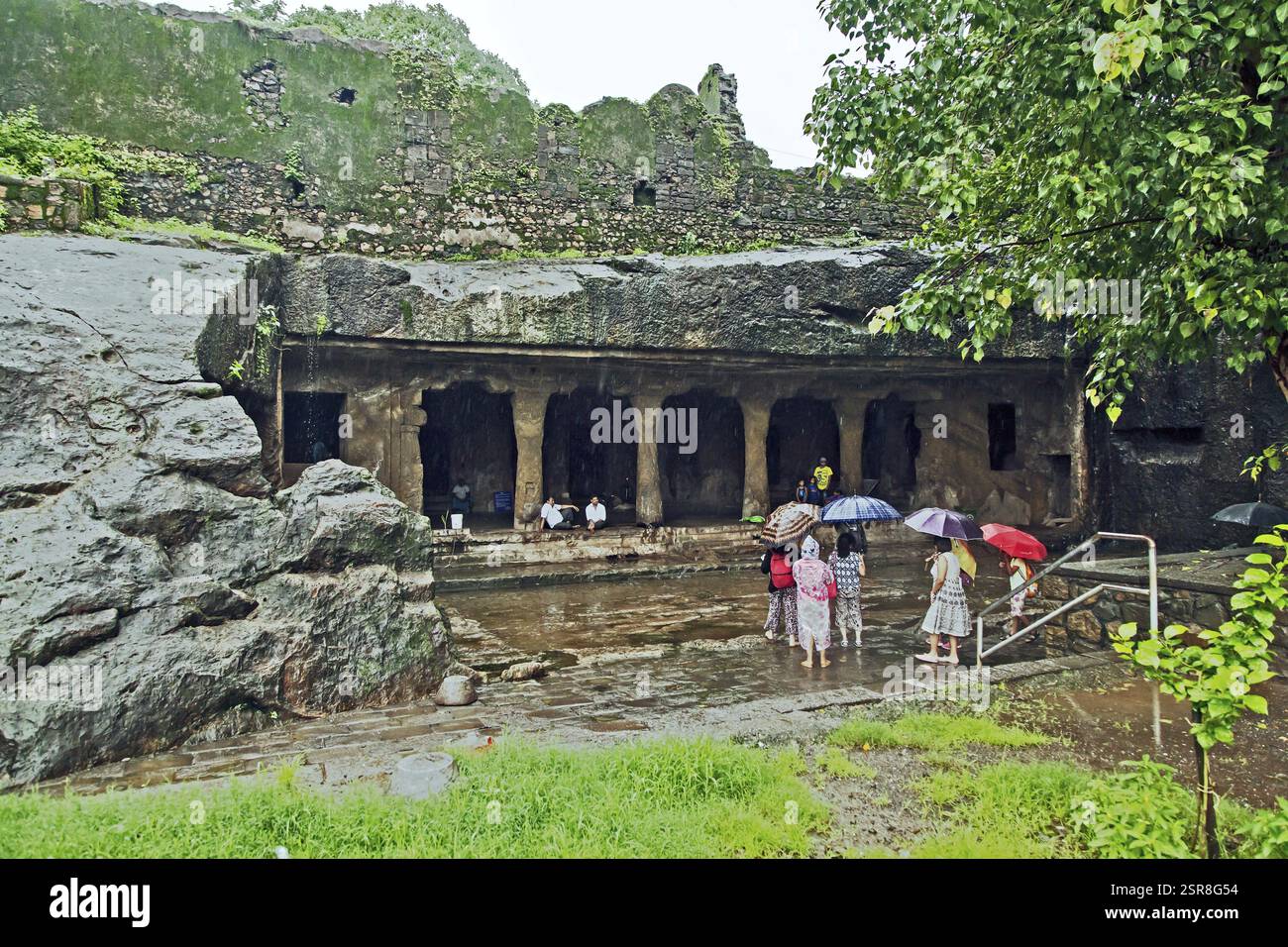 Mandapeshwar Caves, Borivali, Mumbai, Maharashtra, India, Asia Stock ...