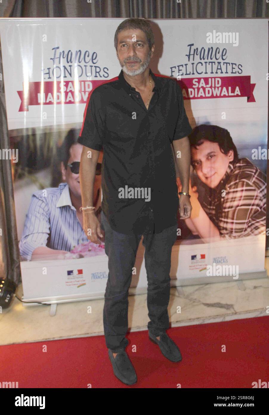 Bollywood actor Chunky Pandey congratulate Sajid Nadiadwala French ...