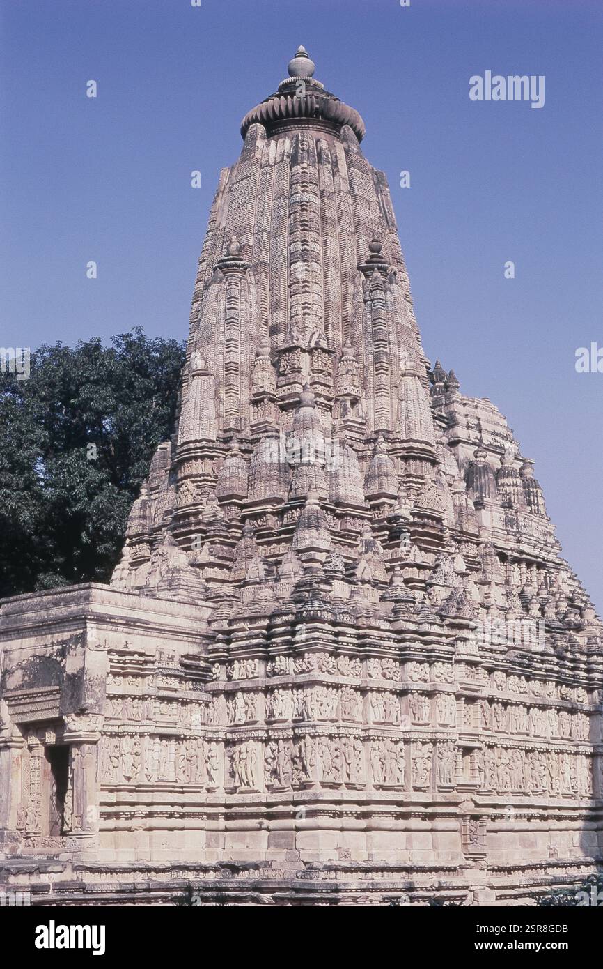 View of Parshvanatha temple of Khajuraho, Madhya Pradesh, India, Asia ...