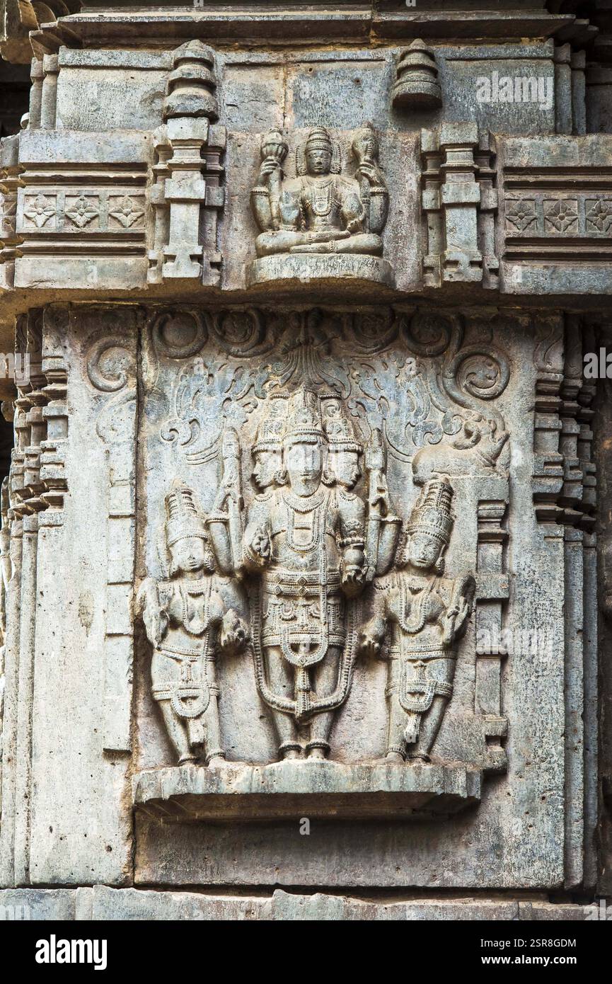 Sculpture kopeshwar temple, Kolhapur, Maharashtra, India, Asia Stock ...