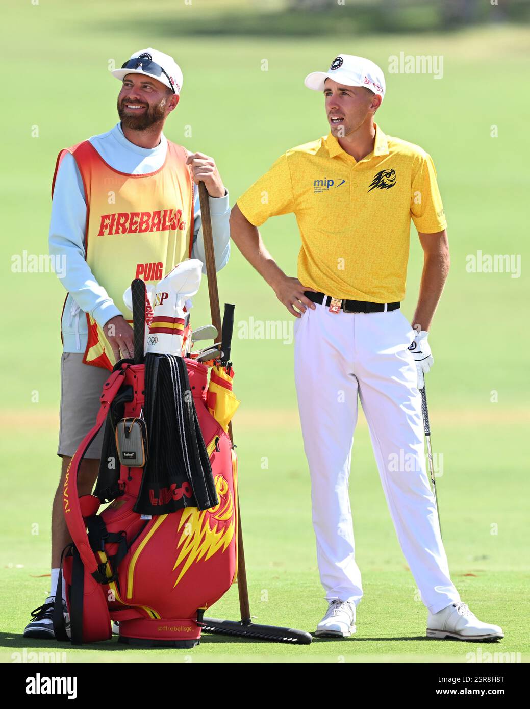 Adelaide, Australia. 15th Feb, 2025. David Puig of Fireballs GC and his ...