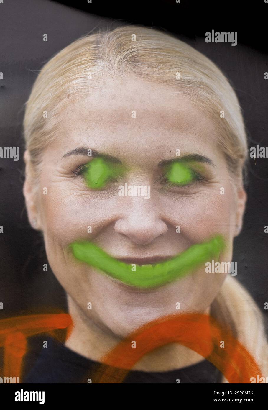 Denigration of a large poster for the 2025 federal election by the CDU ...