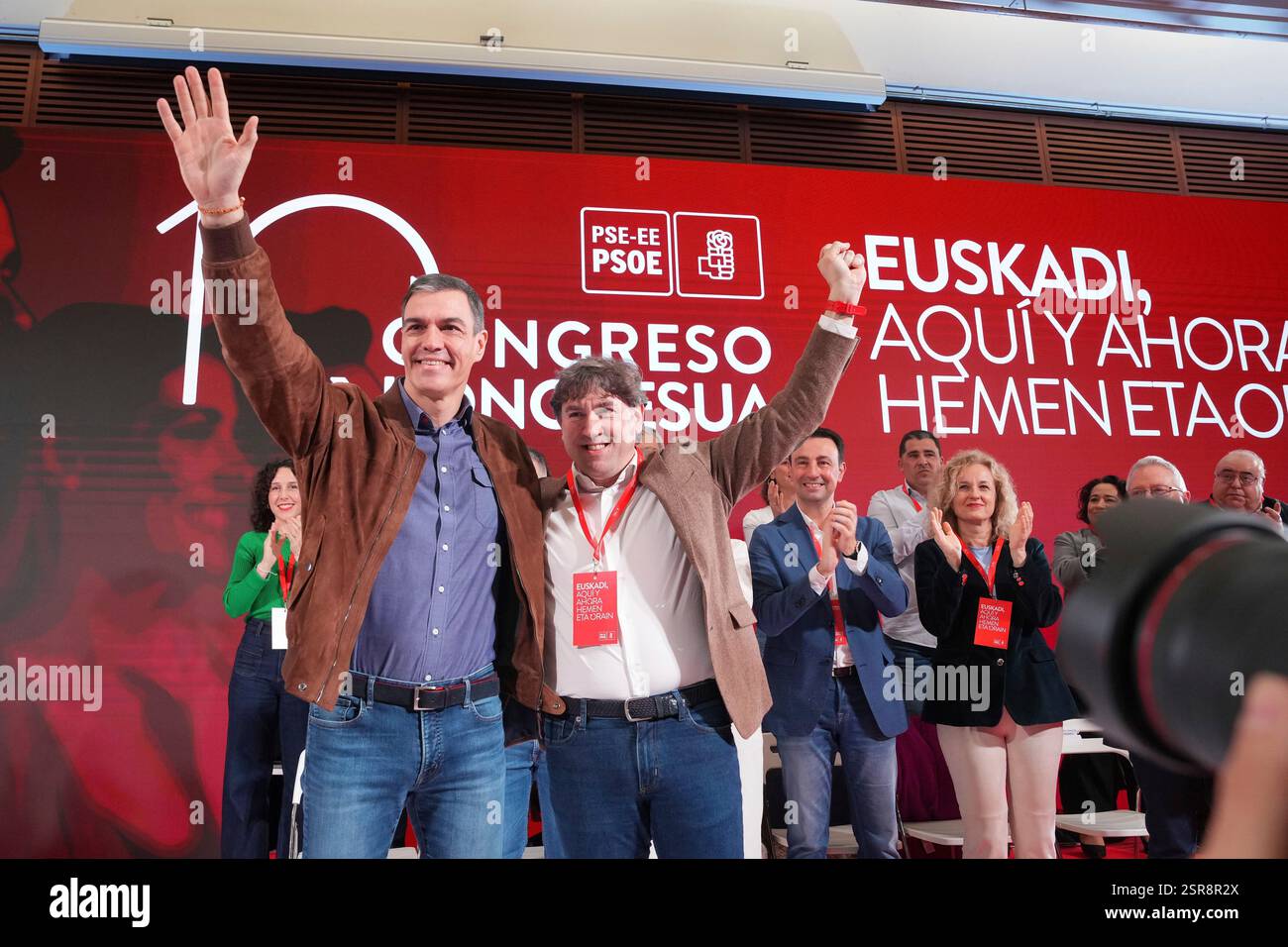 The Secretary General of the PSOE and President of the Government ...