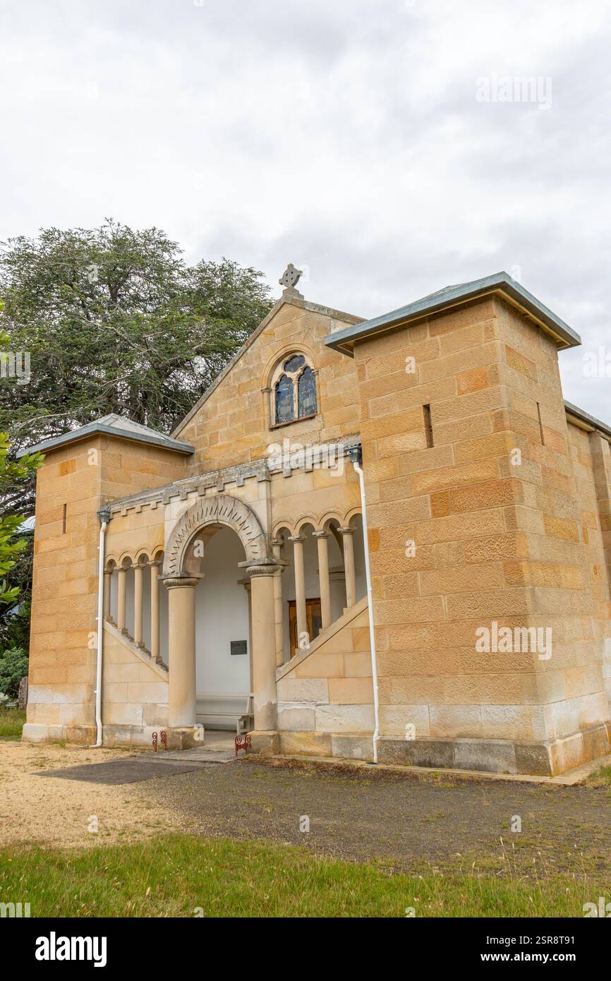 Pontville, Tasmania, Australia - December 30 2024: St Mark’s Anglican ...