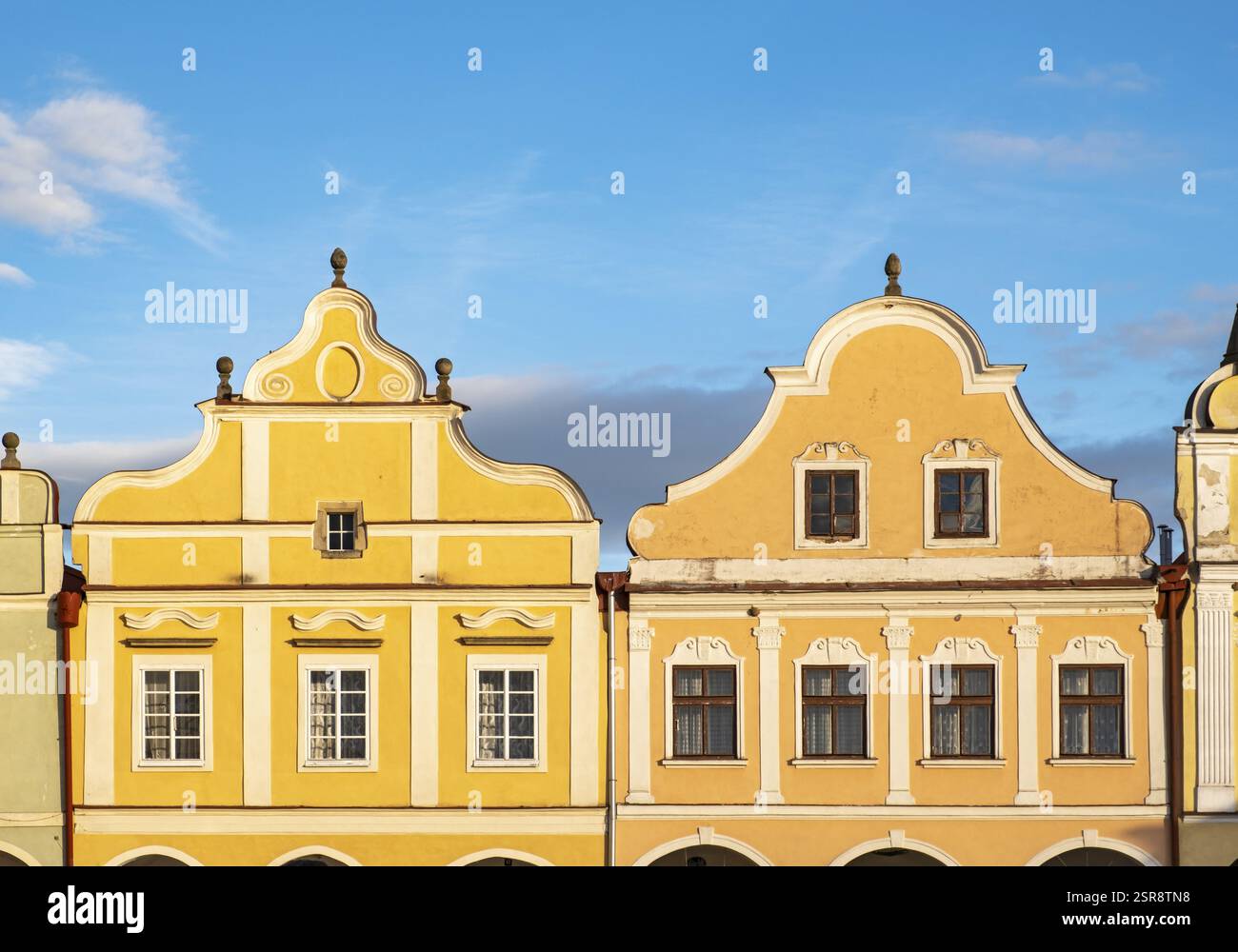 Renaissance and Baroque houses with high gables and arcades, ZachariaTe ...