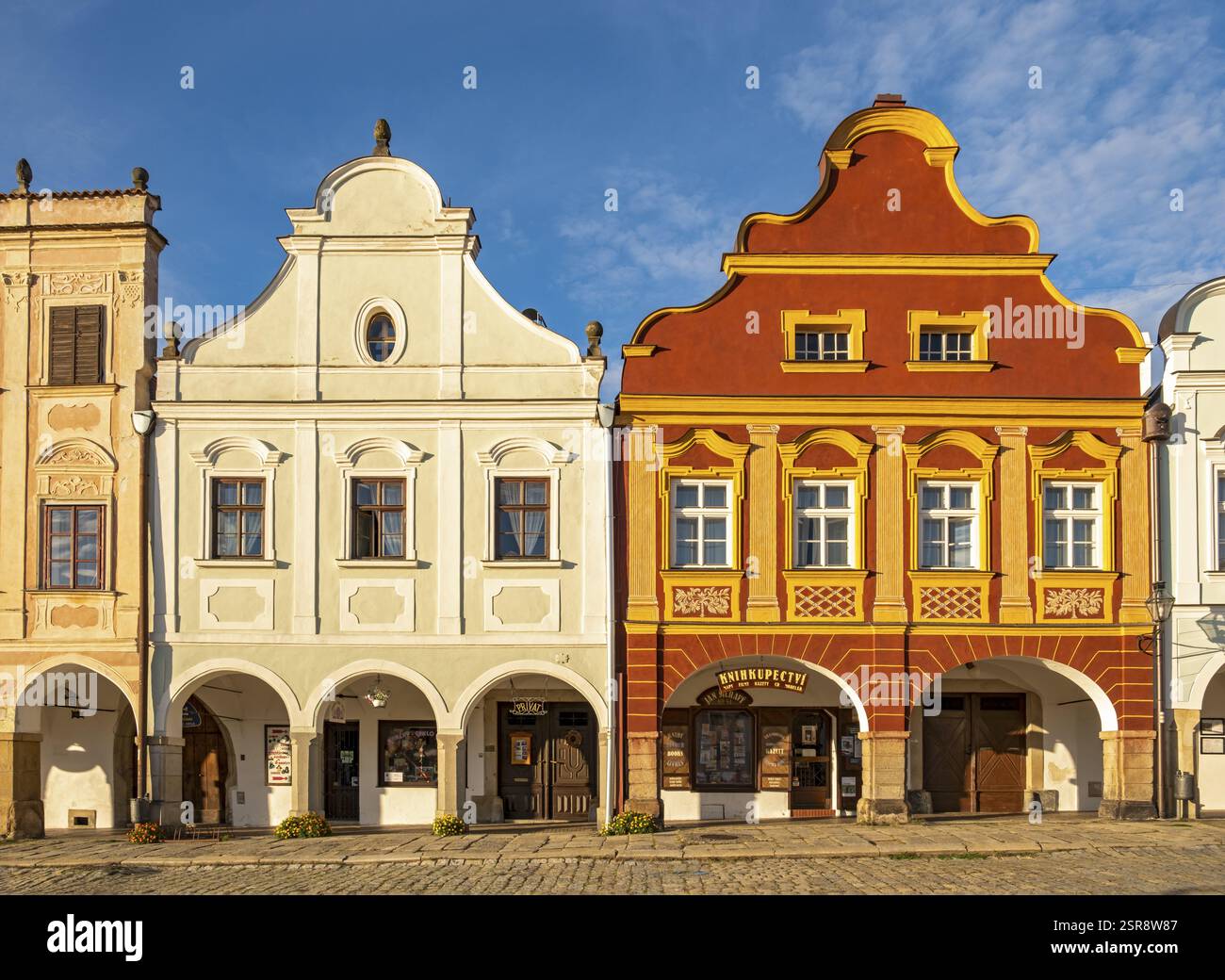 Renaissance and Baroque houses with high gables and arcades, ZachariaTe ...
