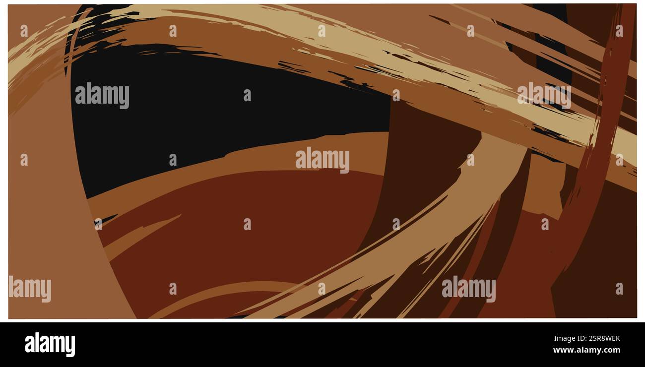 Panoramic background rainbow abstract Stock Vector Images - Alamy