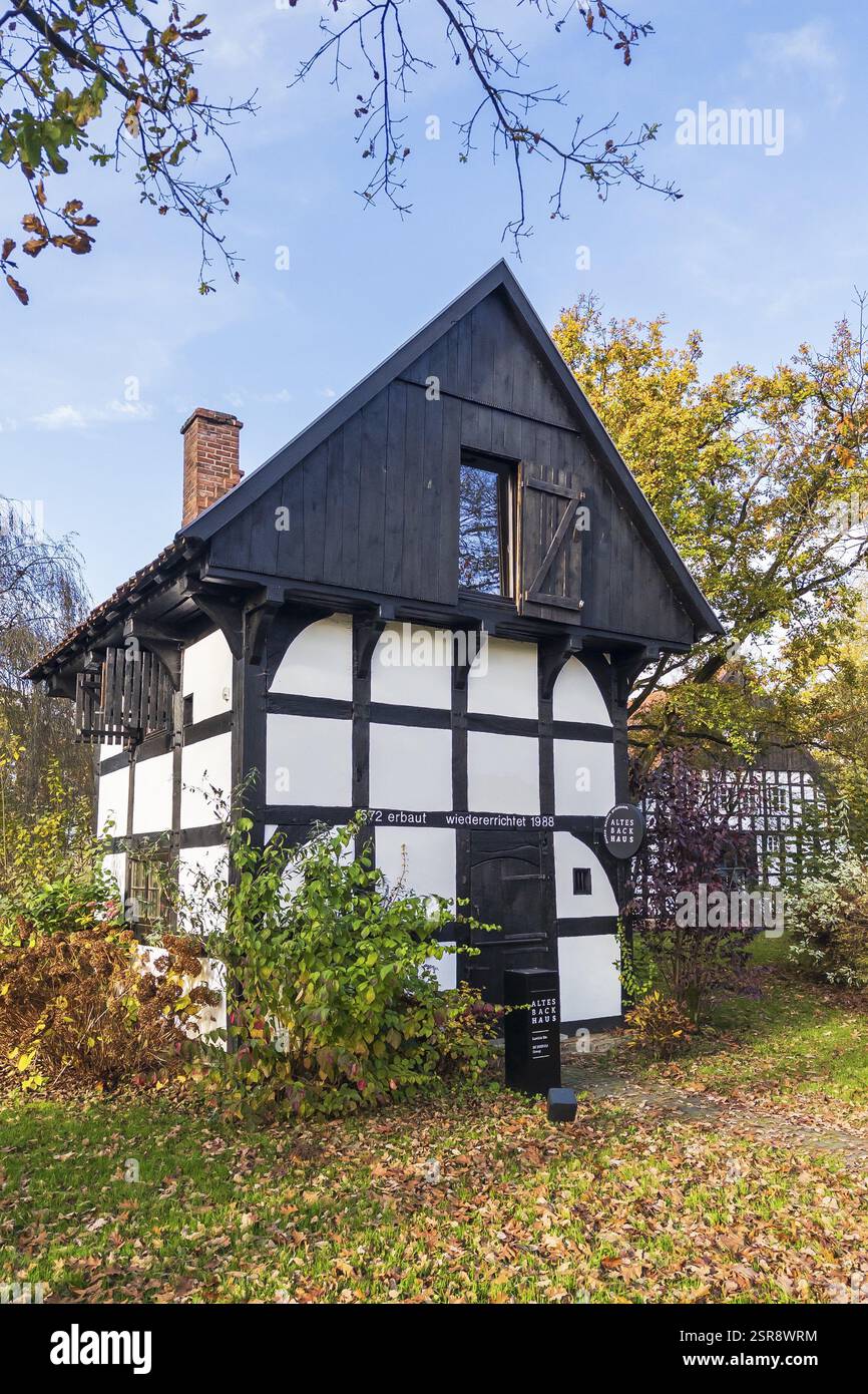 Half-timbered house, tourism, half-timbered house, farmhouse, homestead ...