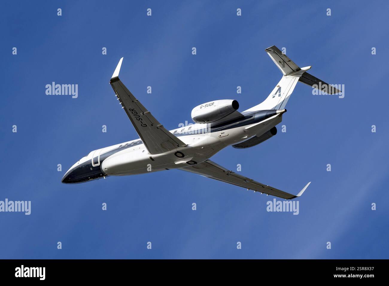 Aircraft Air Charter Scotland, G-SUGR, Embraer ERJ-135 Stock Photo - Alamy