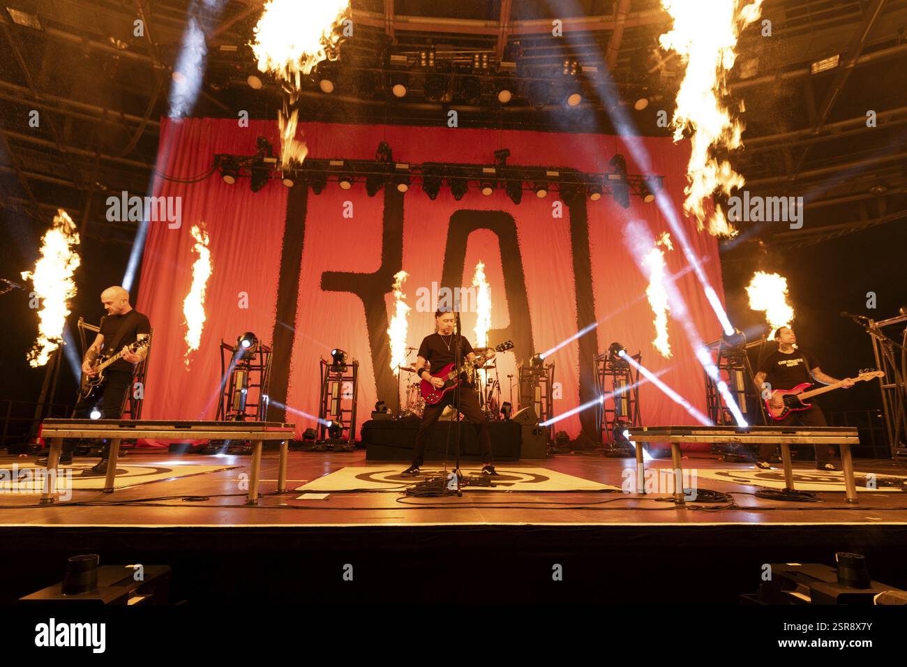 Rise Against, indie rock band, USA, tour 2025, concert, 12 February ...