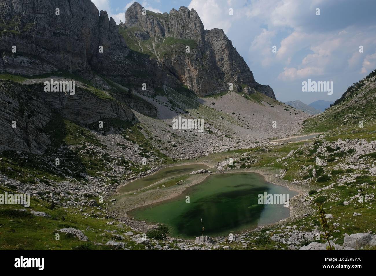 Albanian alps. Jezerca. lake of Jezerca. Buni. albanian lanscape ...