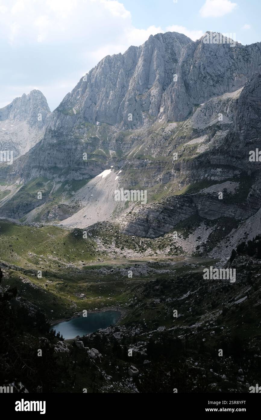 Albanian alps. Jezerca. lake of Jezerca. Buni. albanian lanscape ...