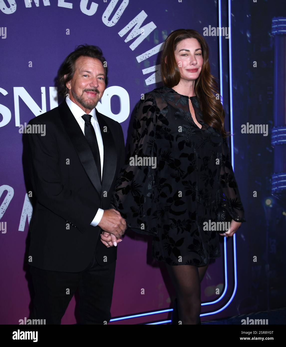 February 14, 2025, New York, New York, United States: Eddie Vedder and ...