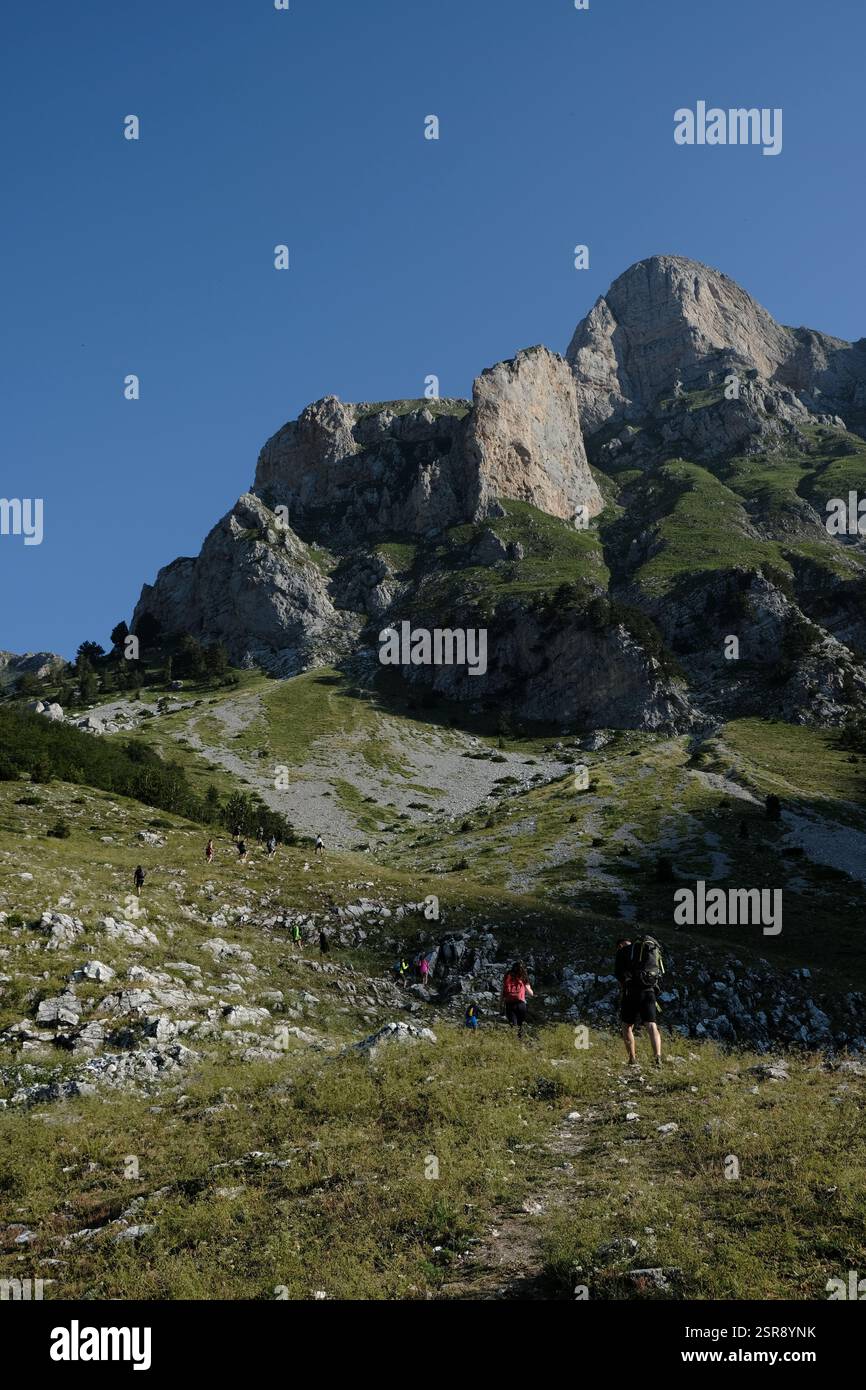 Albanian alps. Jezerca. lake of Jezerca. Buni. albanian lanscape ...