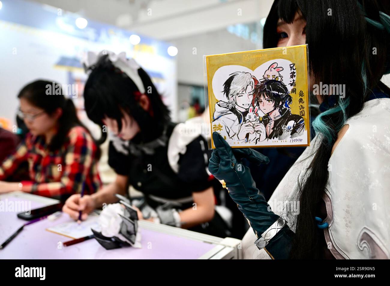 GUANGZHOU, CHINA - FEBRUARY 15, 2025 - The 7th COMICUP Creative Exchange Exhibition (CPGZ07 ...