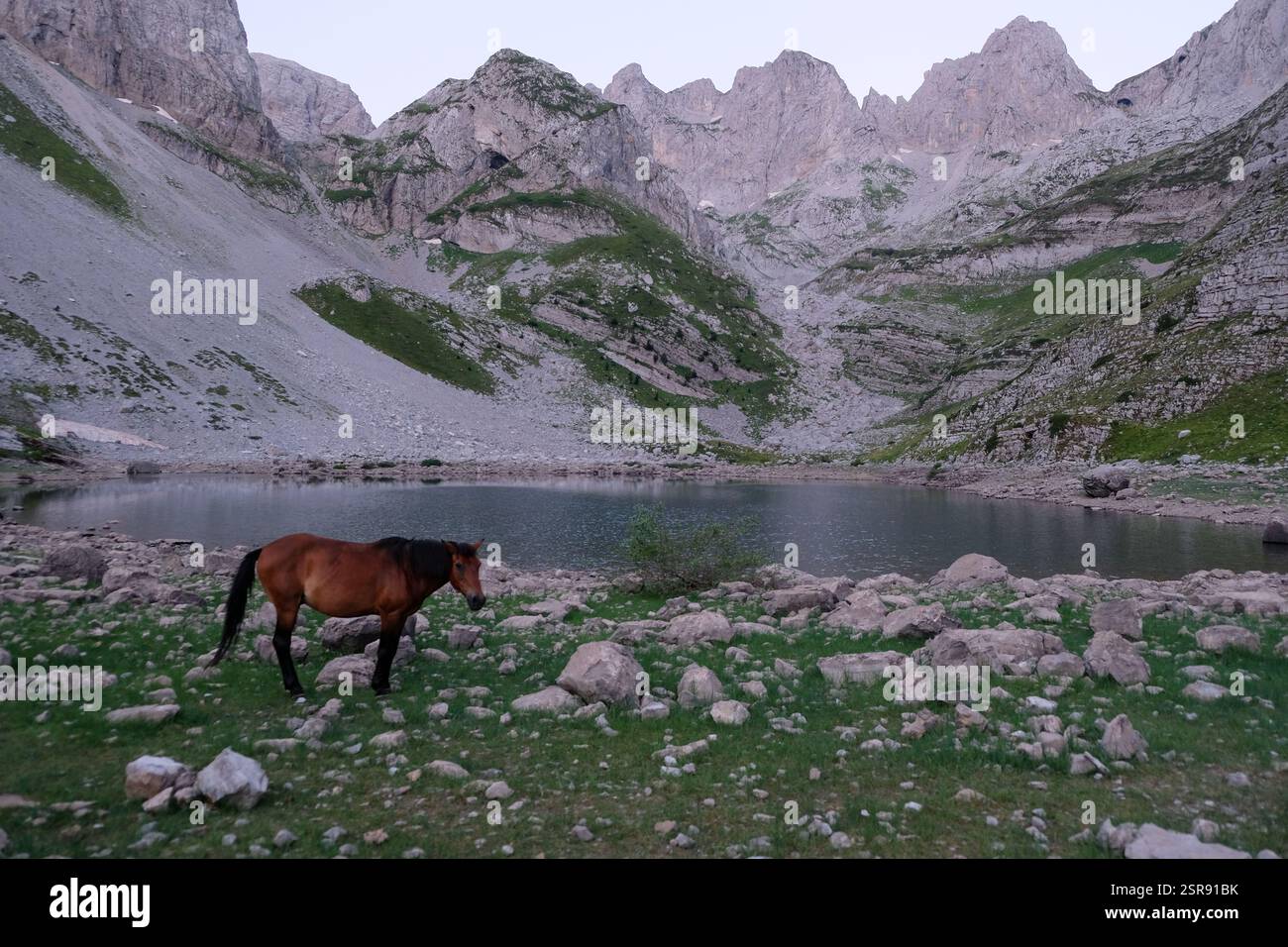Albanian alps. Jezerca. lake of Jezerca. Buni. albanian lanscape ...