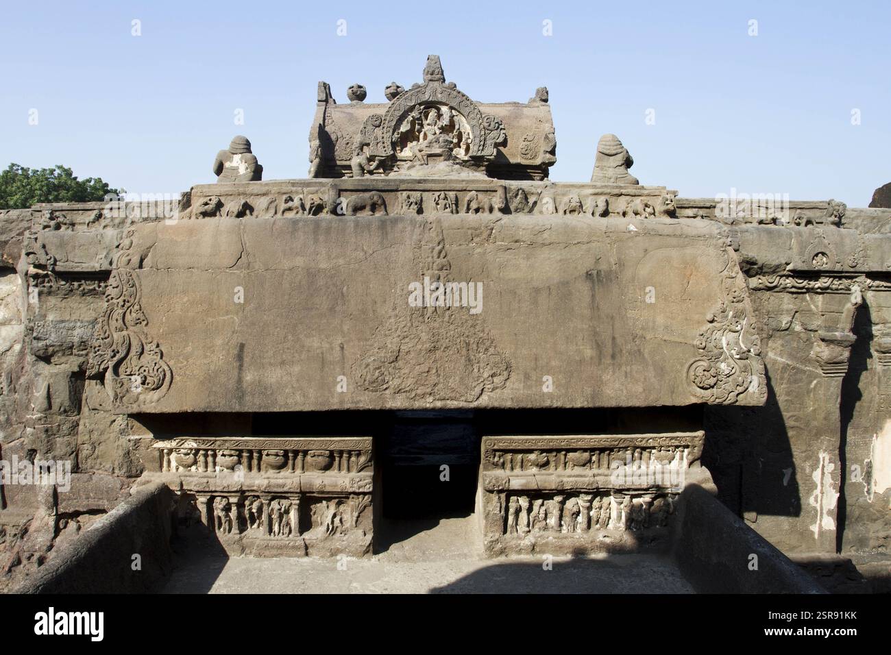 Kailash temple, ellora caves, aurangabad, maharashtra, india, asia ...