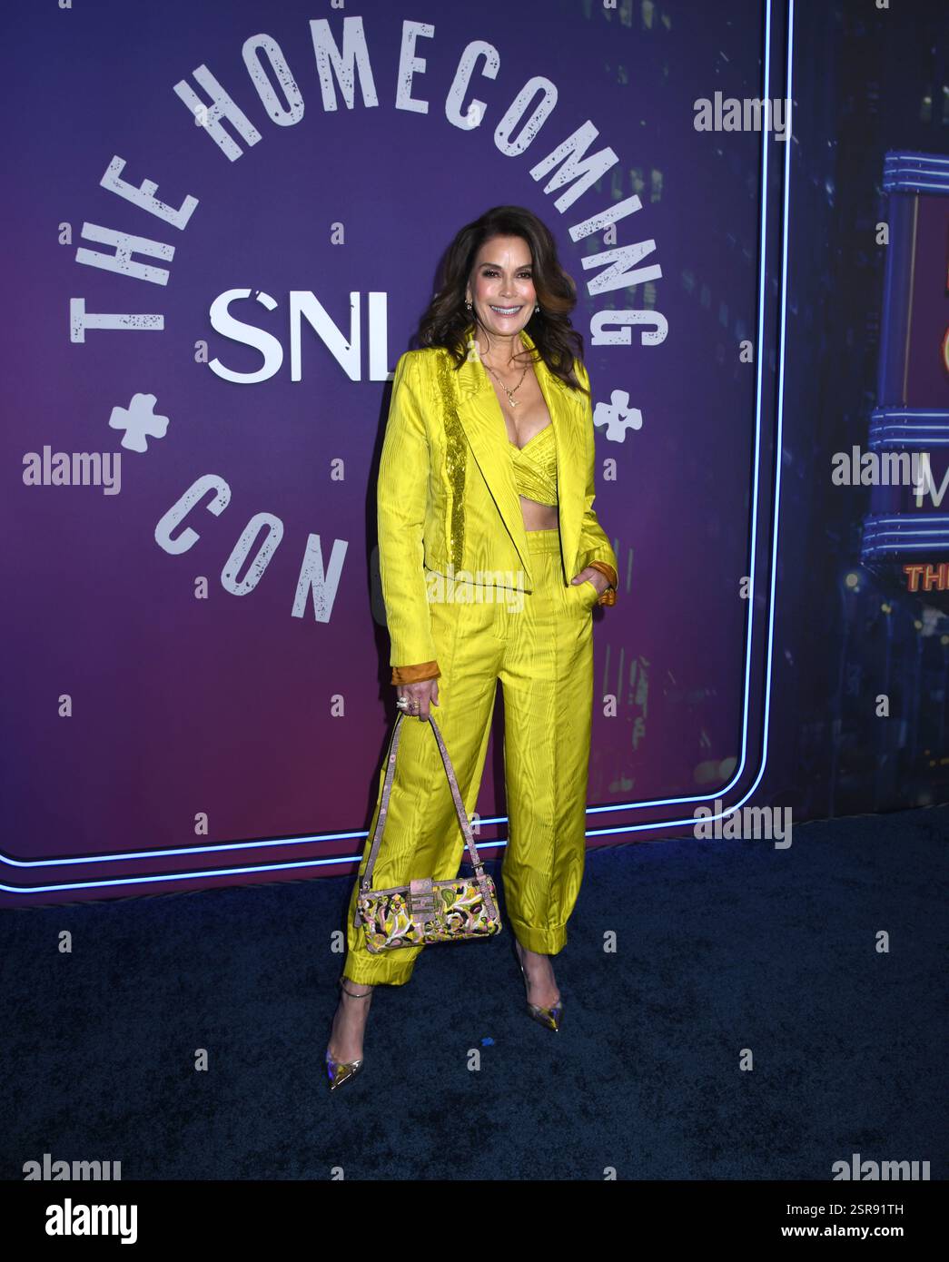 February 14, 2025, New York, New York, United States: Teri Hatcher ...