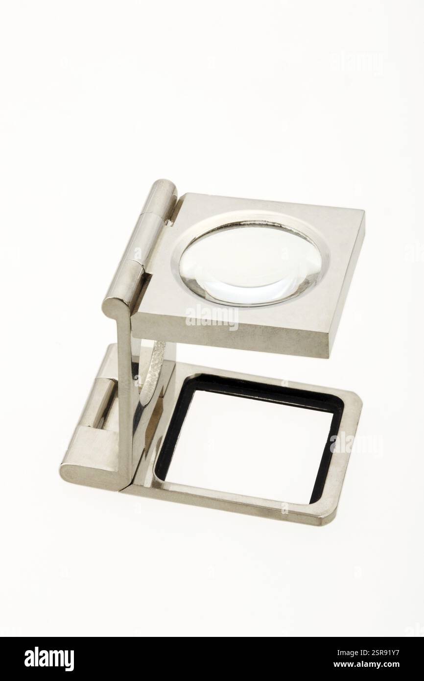 Magnifying glass, India, Asia Stock Photo - Alamy