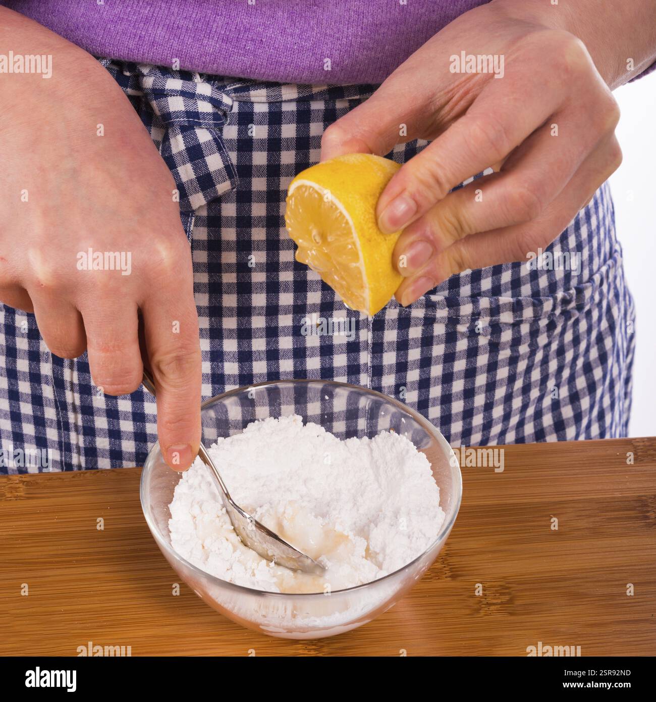 Cake glaze preparation Stock Photo - Alamy