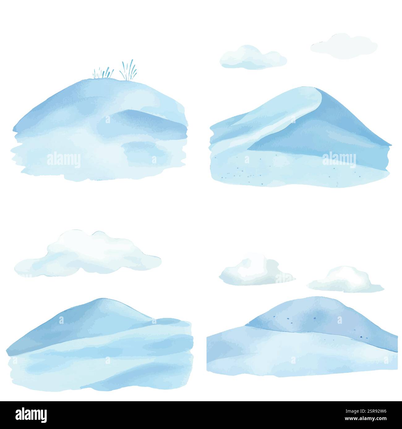 Desert vastness Stock Vector Images - Alamy