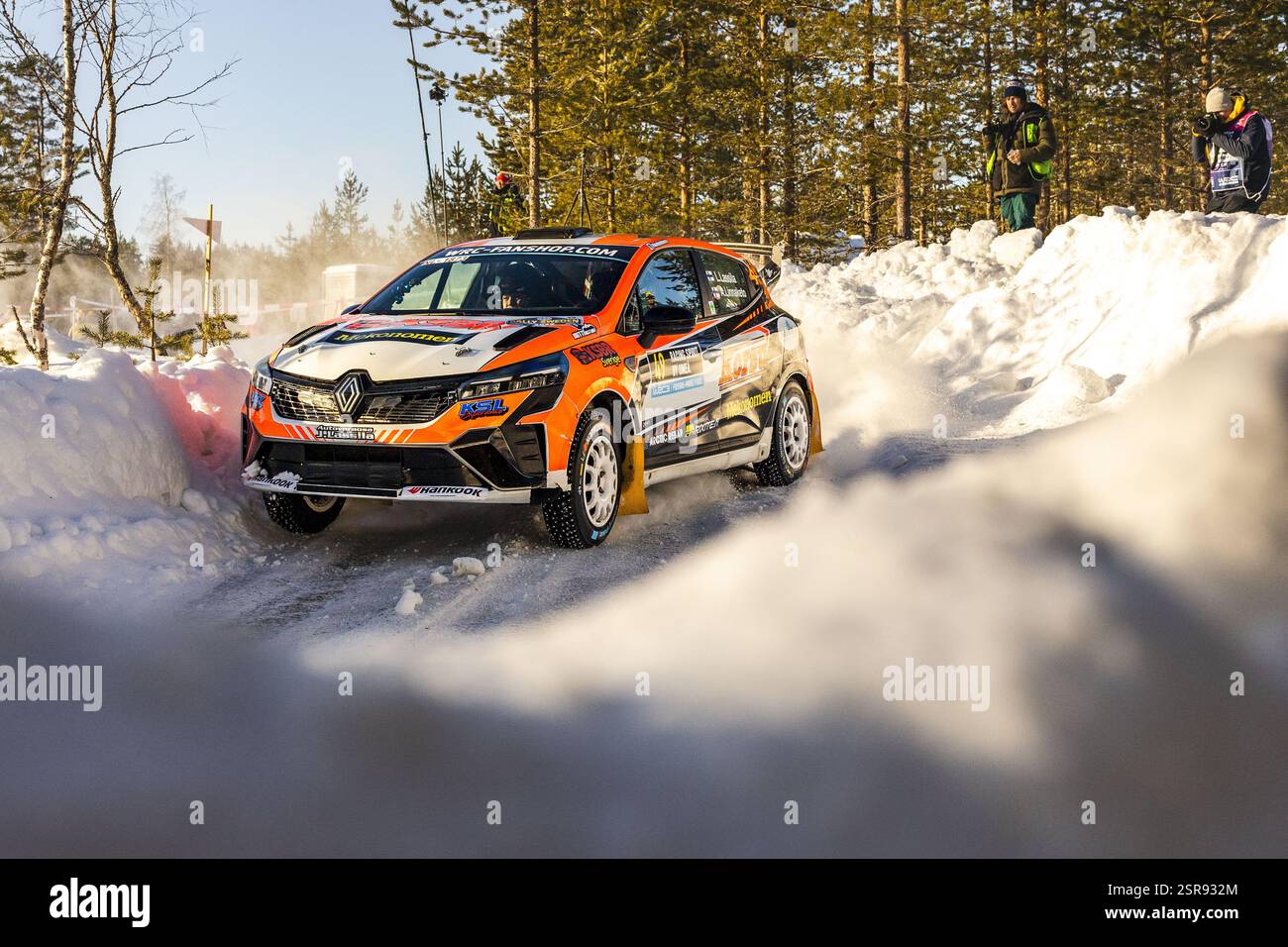 49 Leevi LASSILA, Antti LINNAKETO, Renault Clio Rally3, action during ...