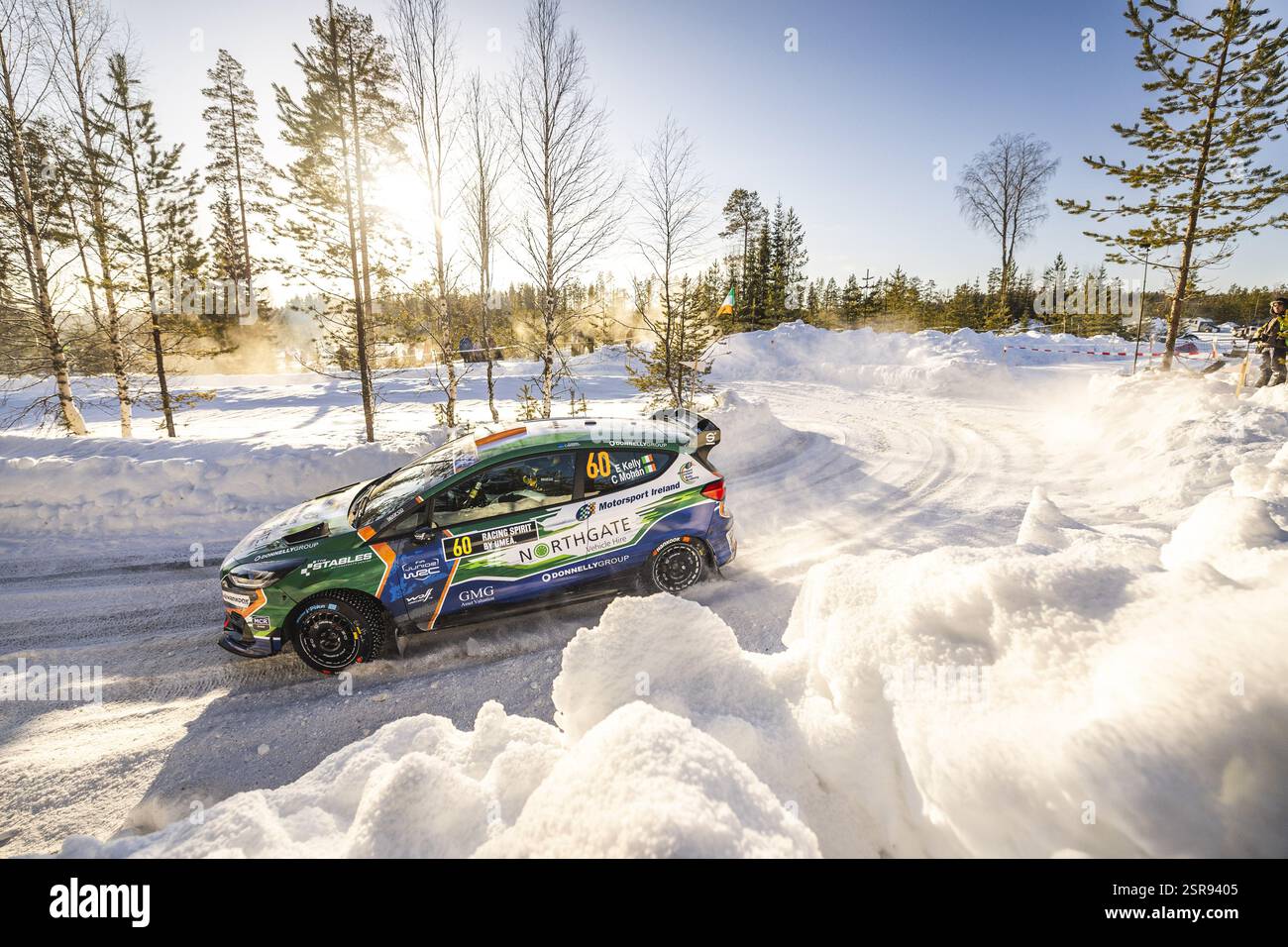60 Y Eamonn KELLY, Conor MOHAN, Ford Fiesta Rally3, action during the ...